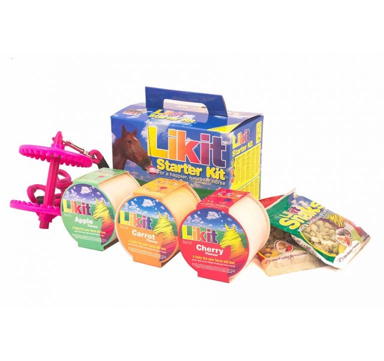 Likit Starter Kit | Likit Horse Treat & Toy | Equine Boredom Relief
