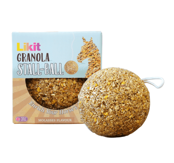 Likit Granola Stall Ball | Likit Horse Treat & Toy | Boredom Relief